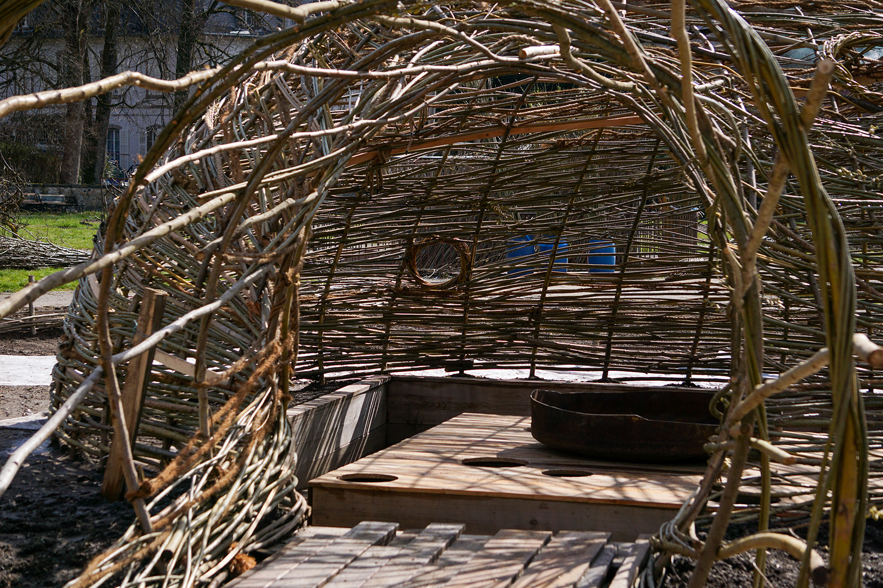 Les parcelles en construction - Parc de Wesserling